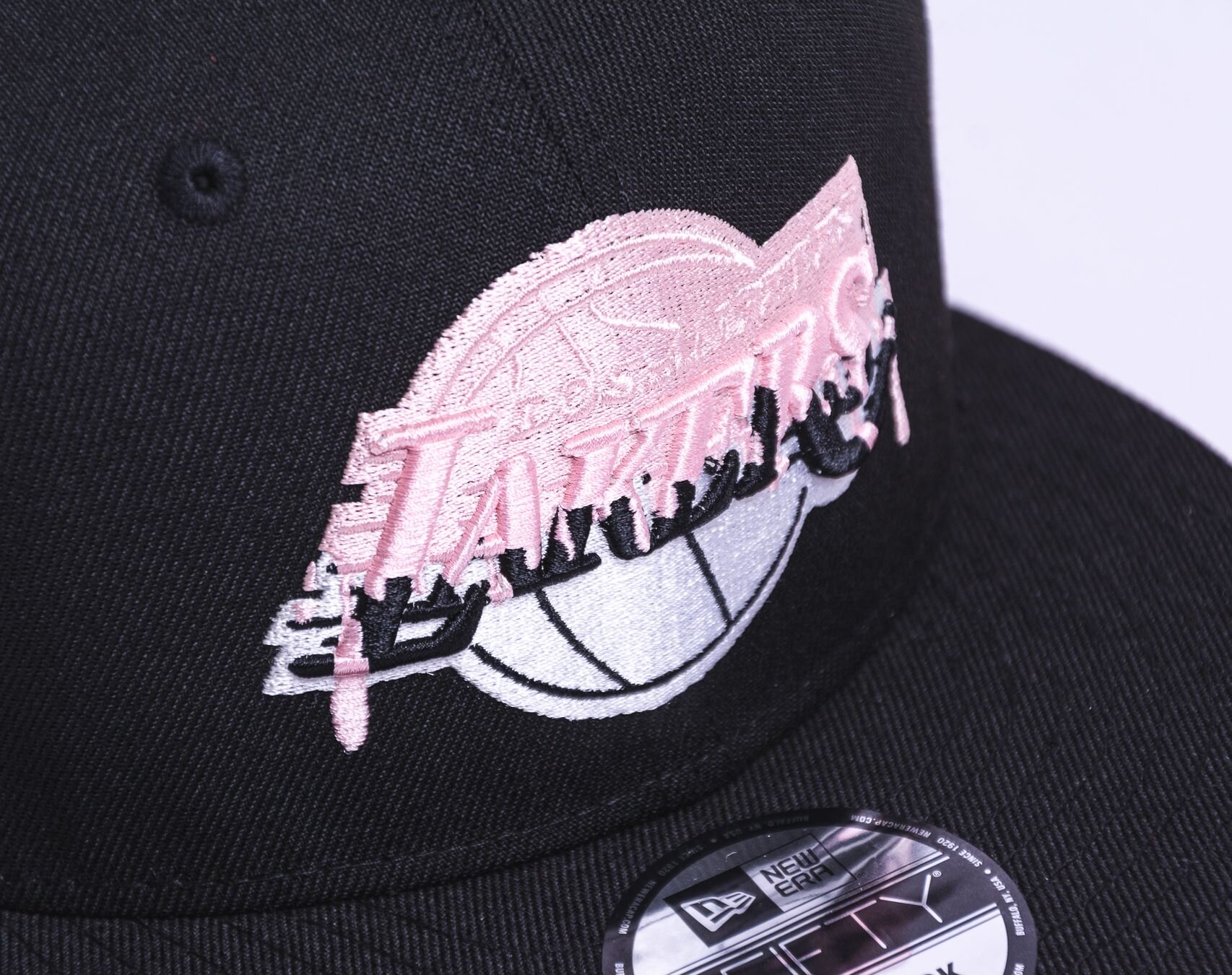 New Era 9FIFTY NBA Team Drip Los Angeles Lakers Black Cap - Snapbacks